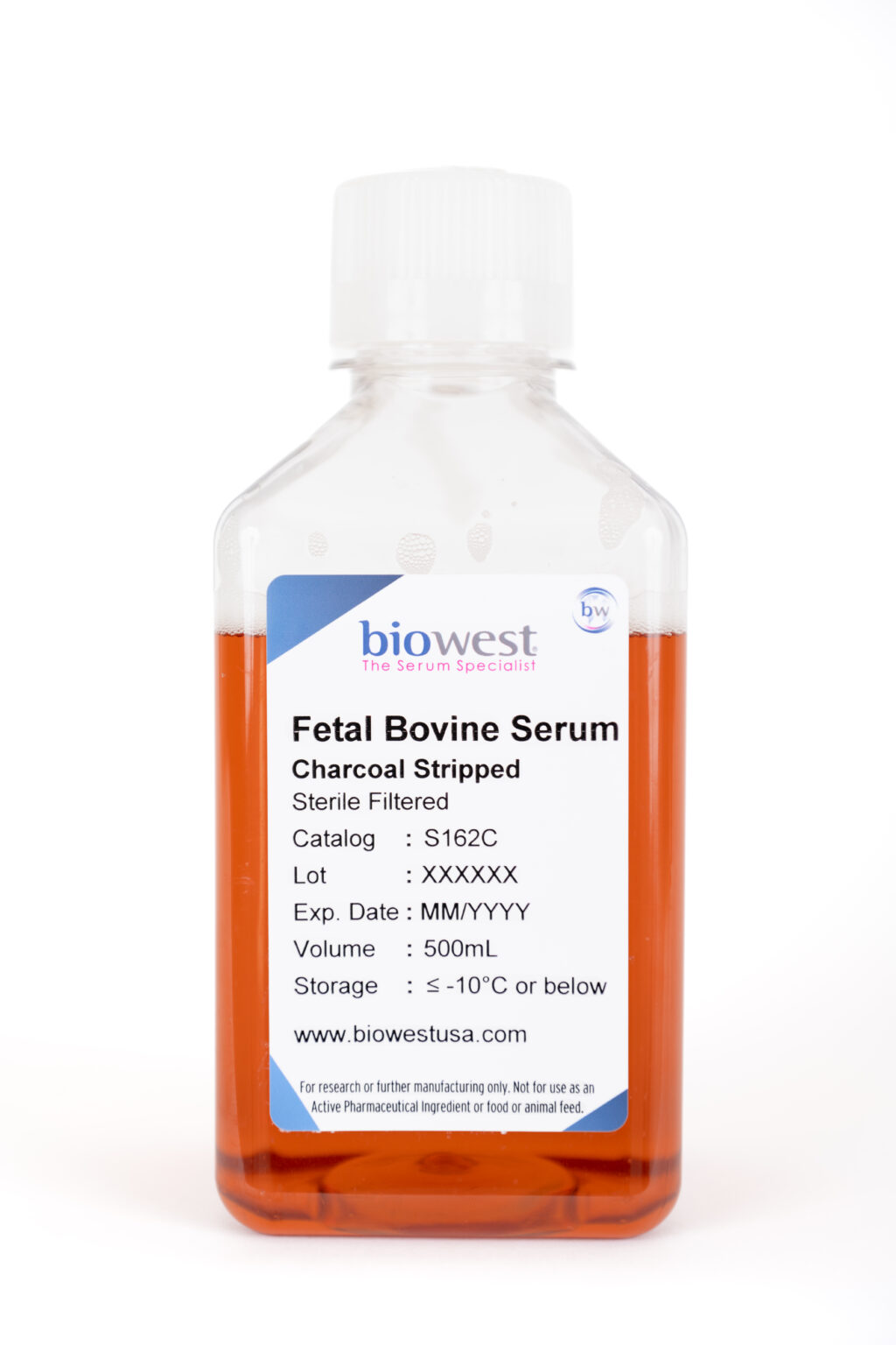 Charcoal-Stripped Fetal Bovine Serum - Biowest USA Inc.